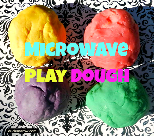 How To Make Play Dough In The Microwave - 2025 - Ducks 'n a Row