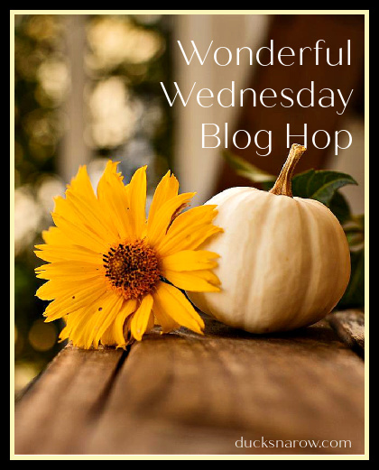 Wonderful Wednesday Blog Hop - Ducks 'n a Row